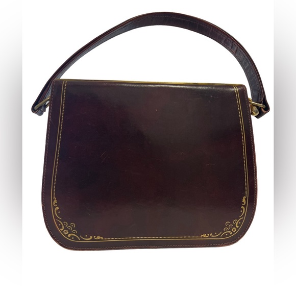 Michaelangelo | Bags | Vintage Michelangelo Deep Burgundy Purse | Poshmark